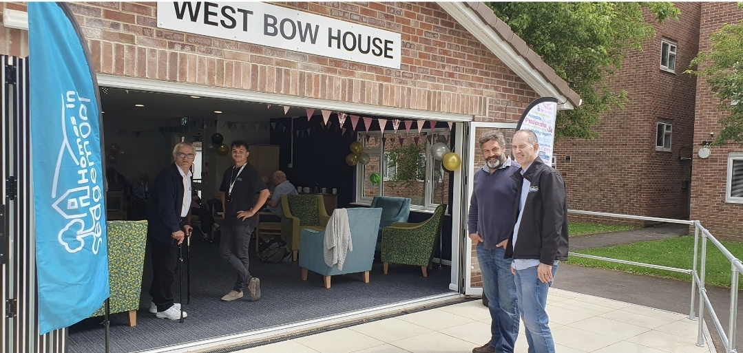 New communal space for residents at West Bow House - Homes in Somerset